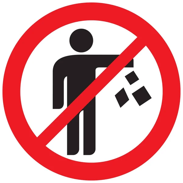 No trash symbol Vector Art Stock Images | Depositphotos