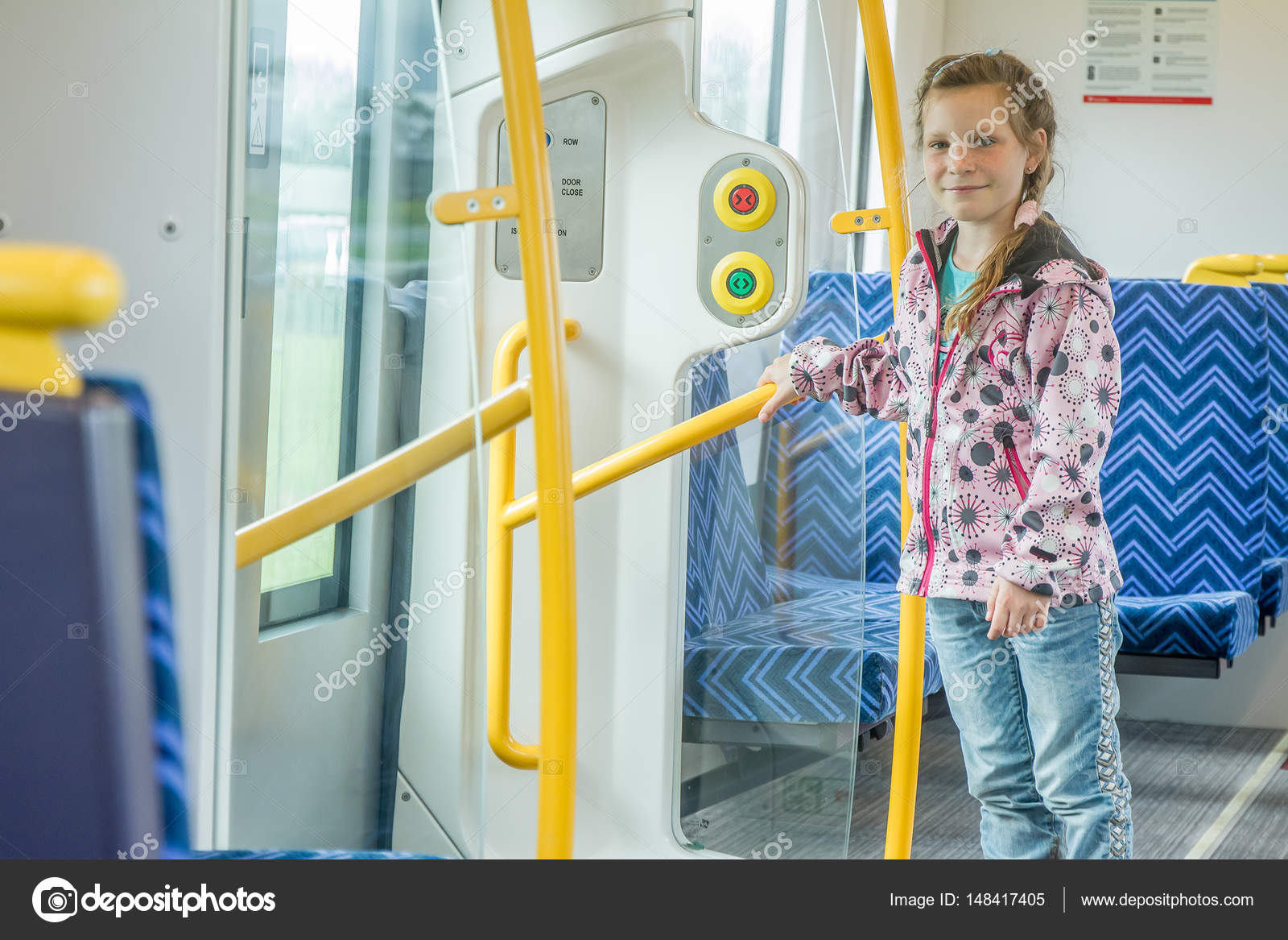 Kid travelling by train Stock Photo by ©volare2004 148417405
