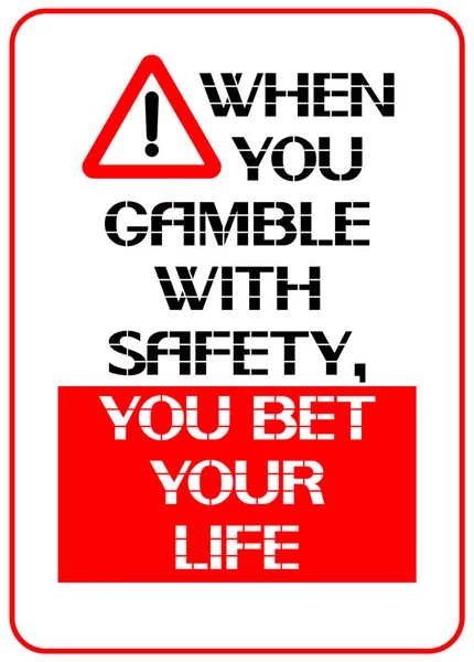 Think.Do it the safe way.Do it the right way.Do it everyday. — Stock ...