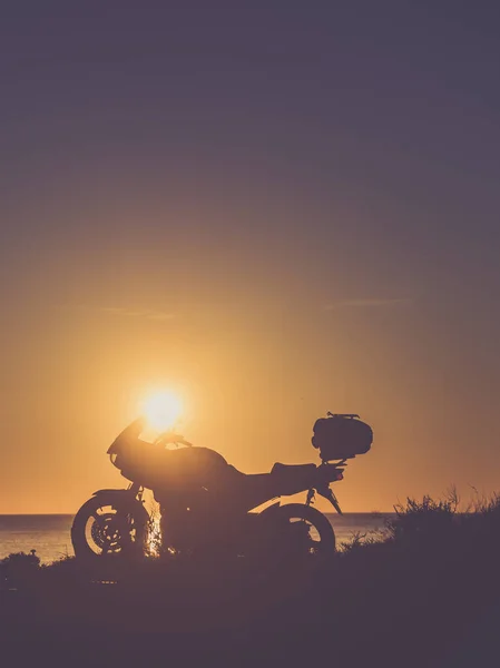 Motorcycle sunset Stock Photos, Royalty Free Motorcycle sunset Images ...