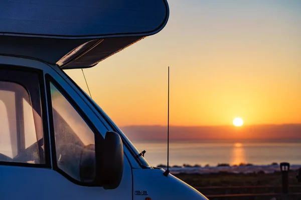 Rv beach Stock Photos, Royalty Free Rv beach Images | Depositphotos