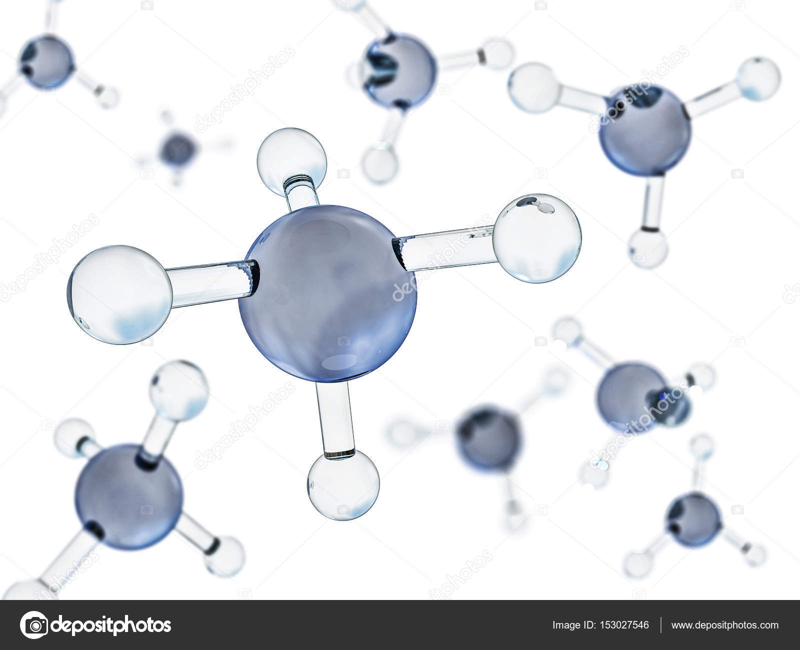 Methane Structure 3d
