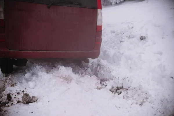 Red truck snow Stock Photos, Royalty Free Red truck snow Images ...