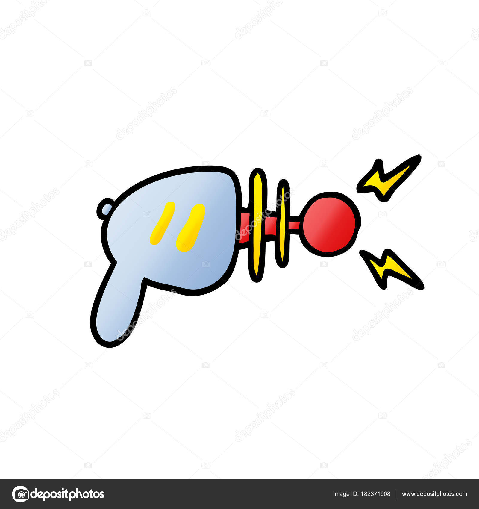 Vector Illustration Cartoon Ray Gun Stock Vector Image by ... Vector Illustration Cartoon Ray Gun Stock Vector Image by ...