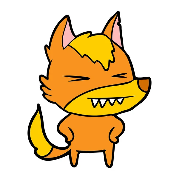 8,597,117 Cartoon evil fox Vector Images | Depositphotos