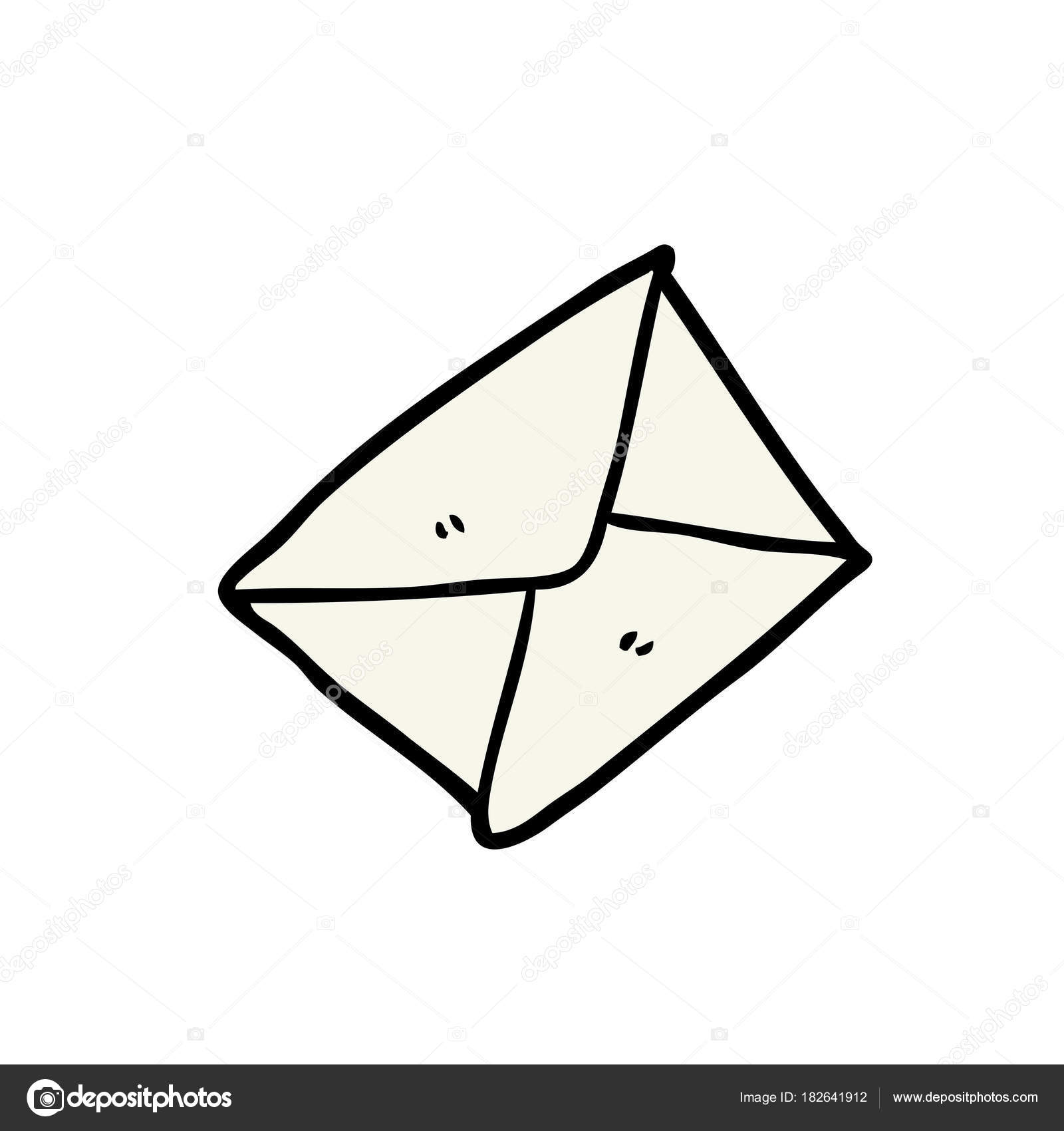 Vector Illustration Cartoon Envelope Stock Vector by ©lineartestpilot ...