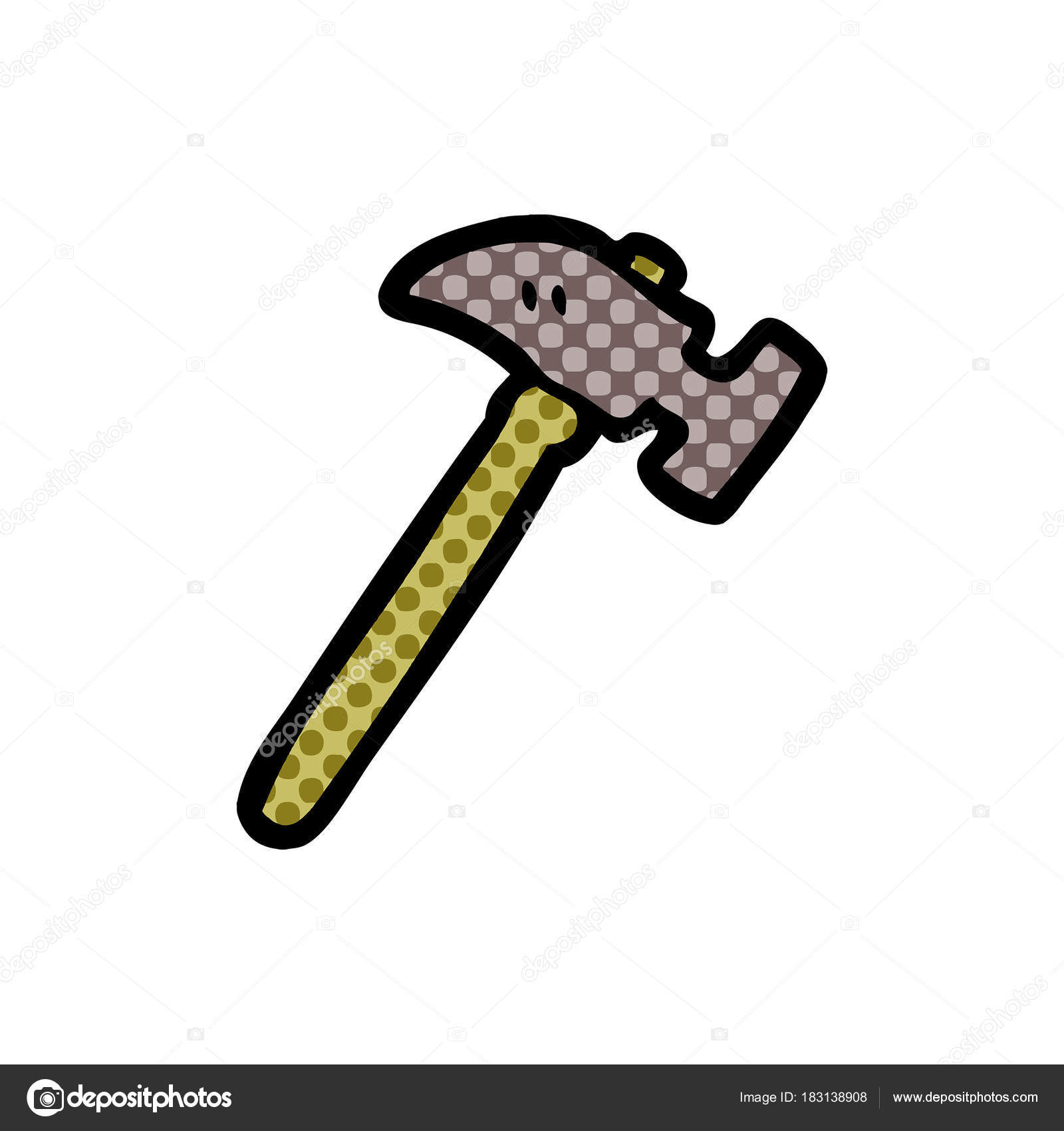 Vector Illustration Cartoon Hammer Stock Vector by ©lineartestpilot ...