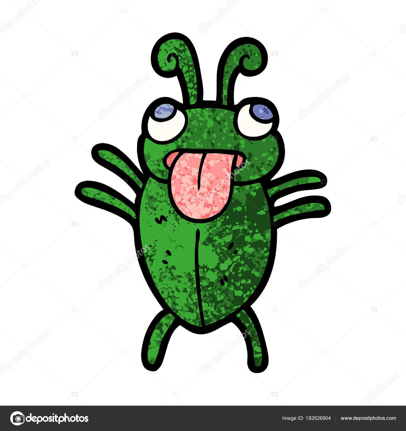Vector Illustration Funny Cartoon Bug Stock Vector by ©lineartestpilot ... Vector Illustration Funny Cartoon Bug Stock Vector by ©lineartestpilot ...