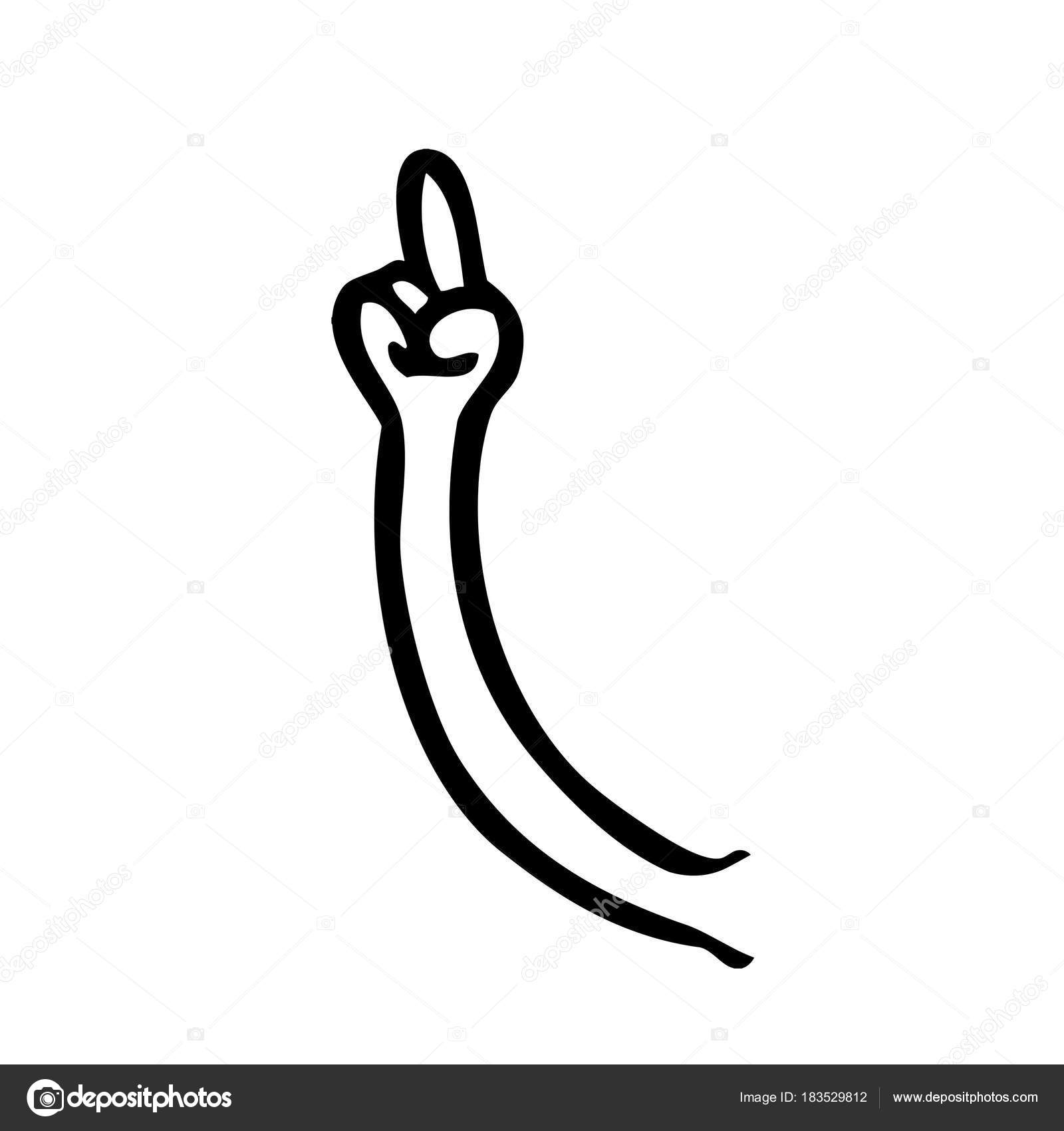 Cartoon Arm Pointing