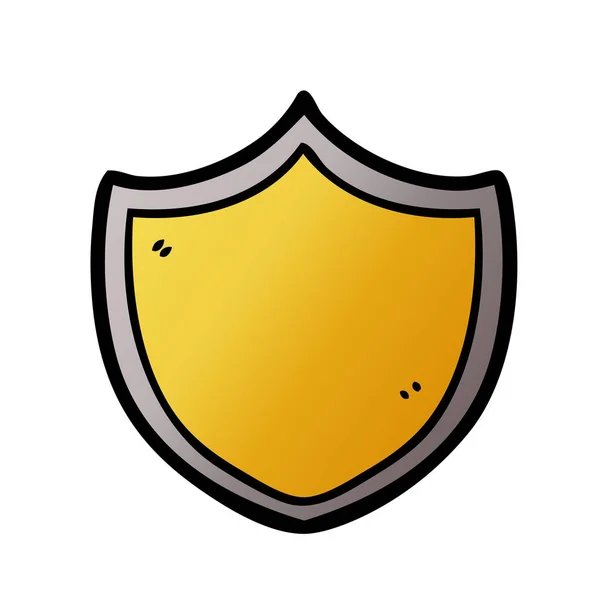 Vector Illustration Cartoon Shield Stock Vector Image by ...