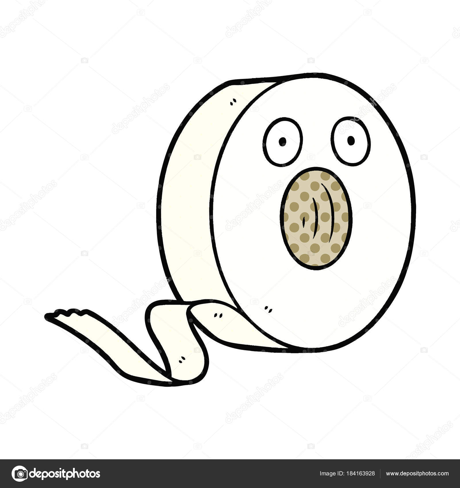 Vector Illustration Cartoon Tape Stock Vector Image by ©lineartestpilot ...