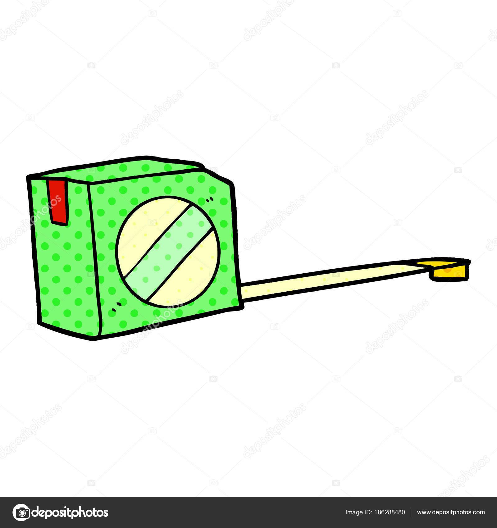 Vector Illustration Cartoon Tape Stock Vector Image by ©lineartestpilot ...