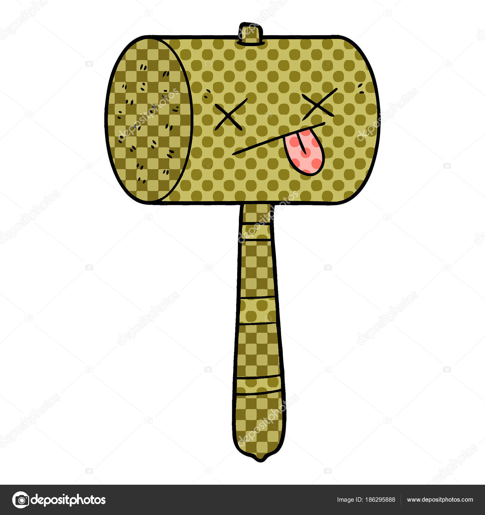 Vector Illustration Cartoon Mallet Stock Vector by ©lineartestpilot ... Vector Illustration Cartoon Mallet Stock Vector by ©lineartestpilot ...