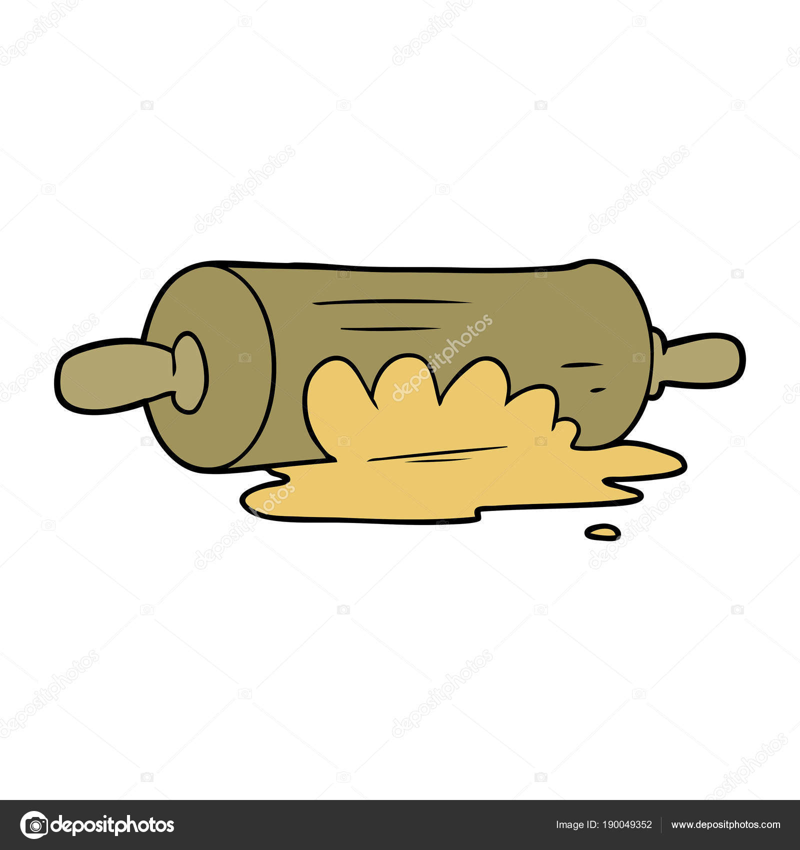 Vector Illustration Cartoon Rolling Pin Stock Vector by ... Vector Illustration Cartoon Rolling Pin Stock Vector by ...
