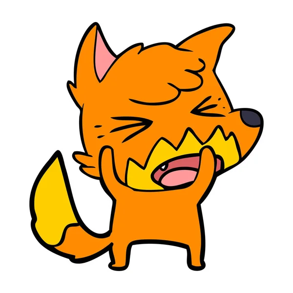 8,597,117 Cartoon evil fox Vector Images | Depositphotos