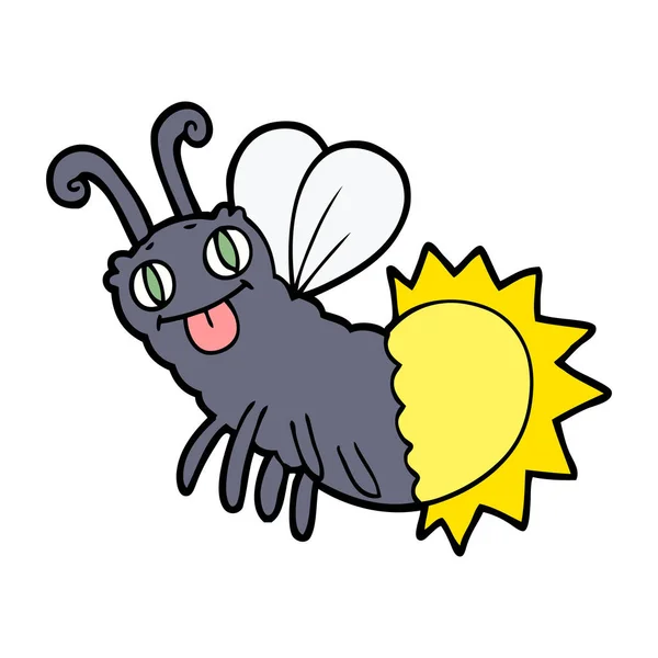 Vector Illustration Cartoon Firefly Stock Vector Image by ...