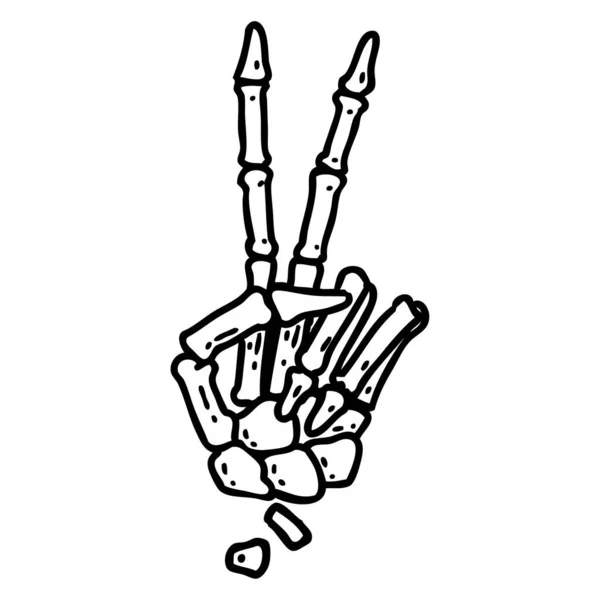 14,146,107 Skeleton peace sign Vector Images | Depositphotos