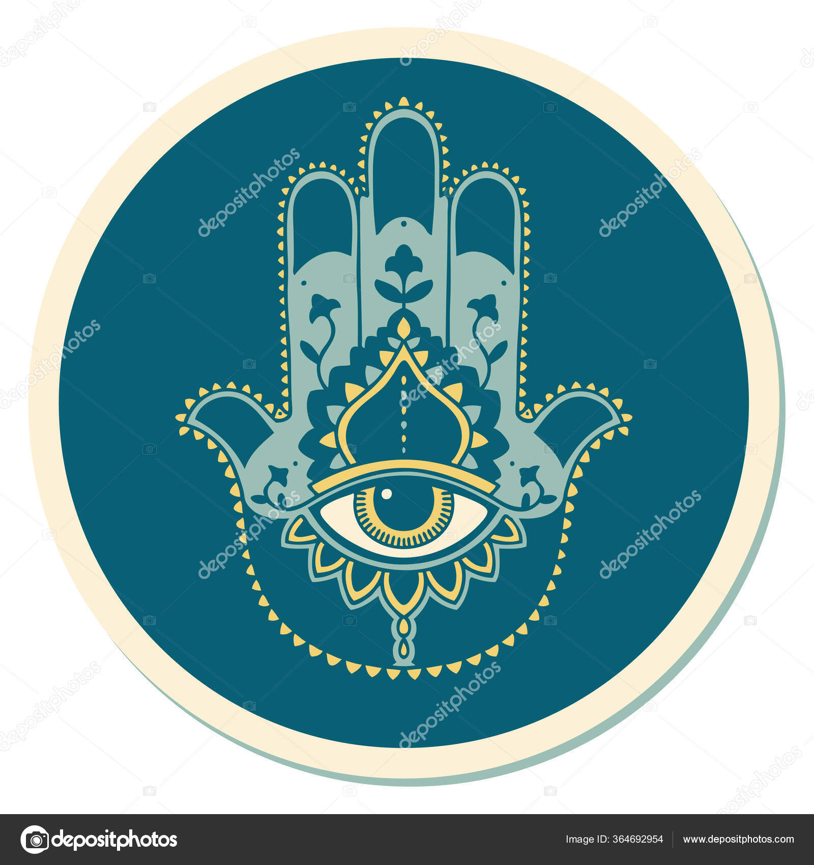 Traditional Hamsa Hand