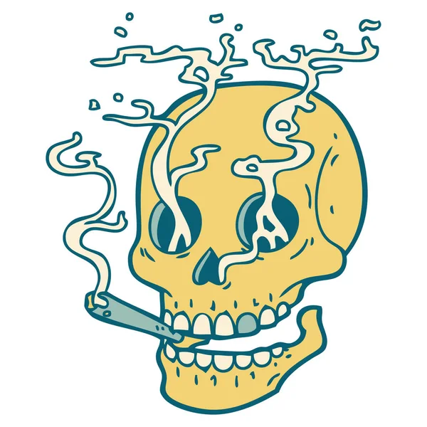 Smoking Skull Animation