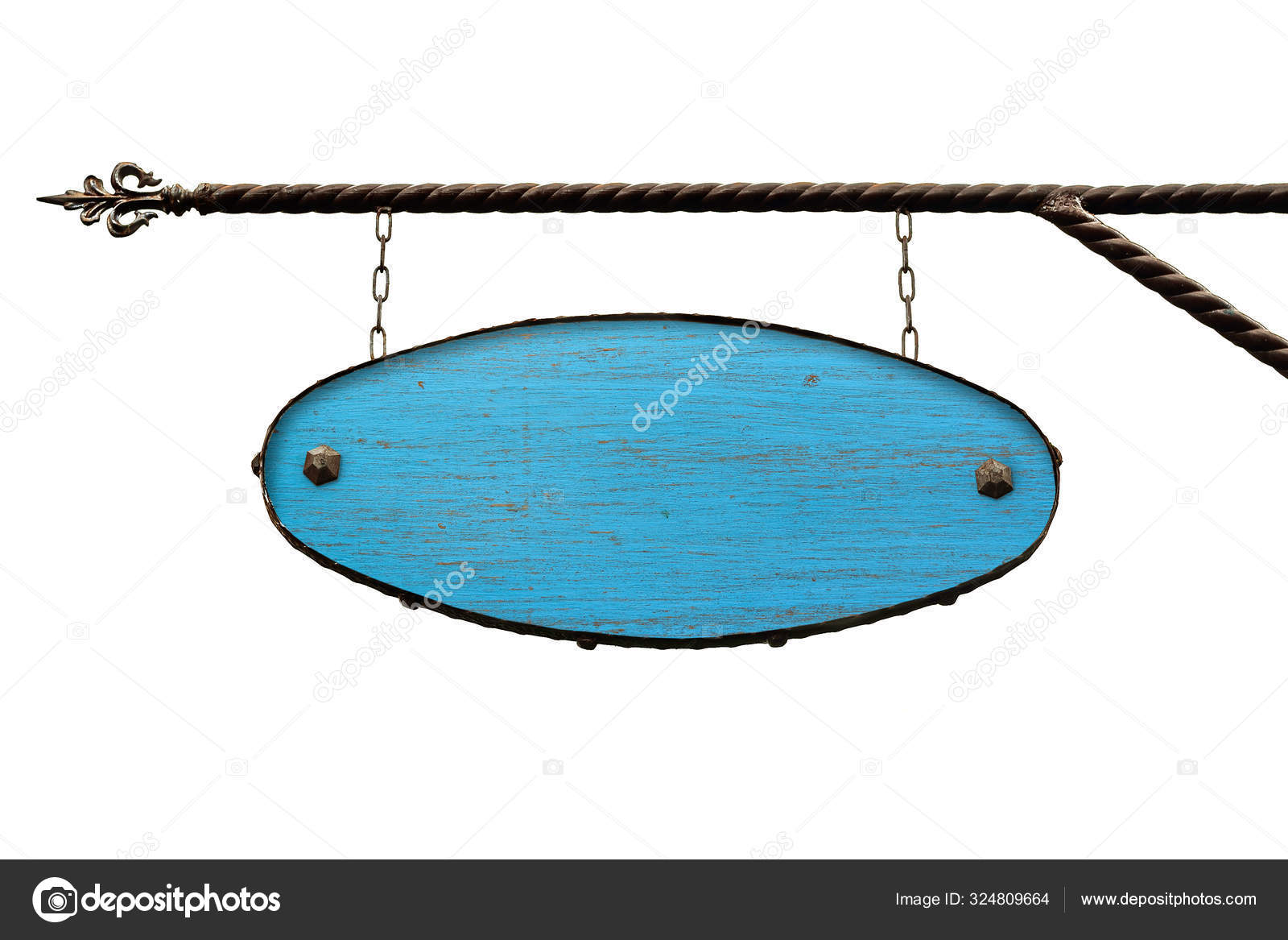 Antique Wood Sign Template