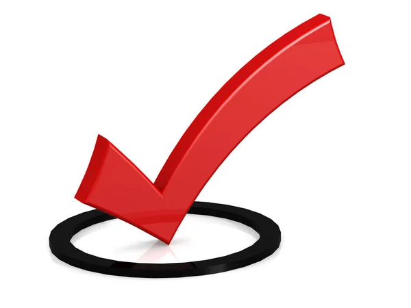 Giant Red Check Mark