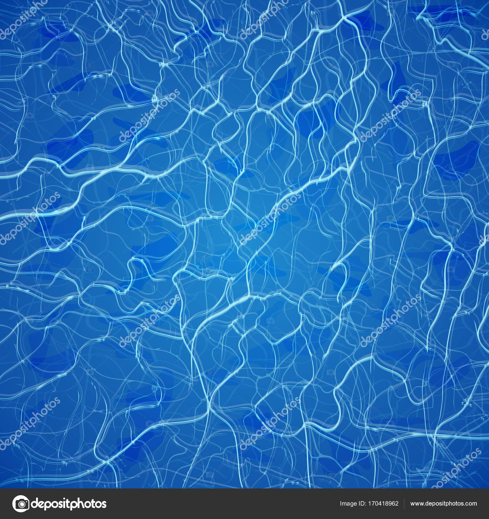 Ocean Water Texture Vector Illustration Stock Vector Image by ©indie ...