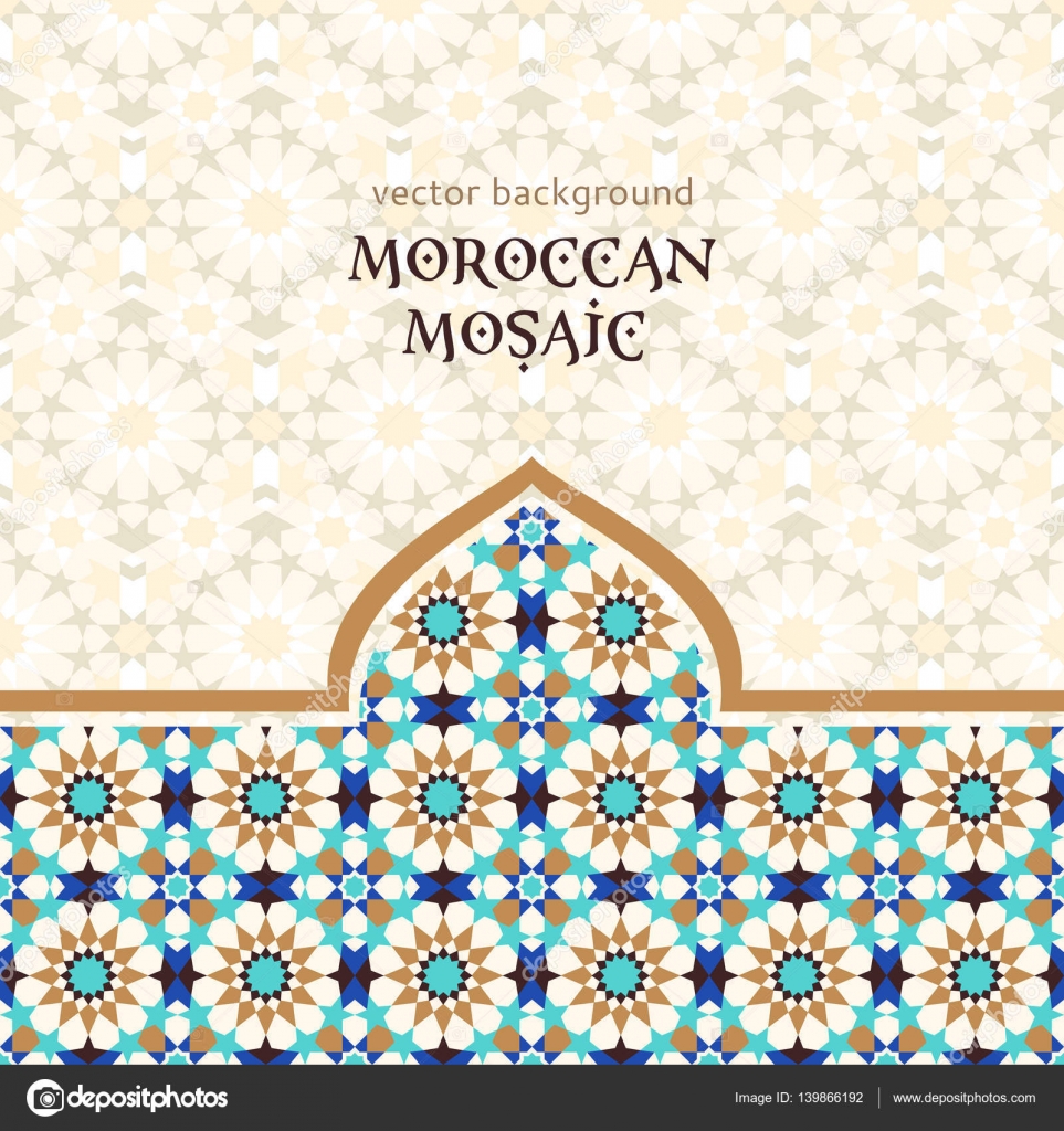 Moroccan Pattern Background