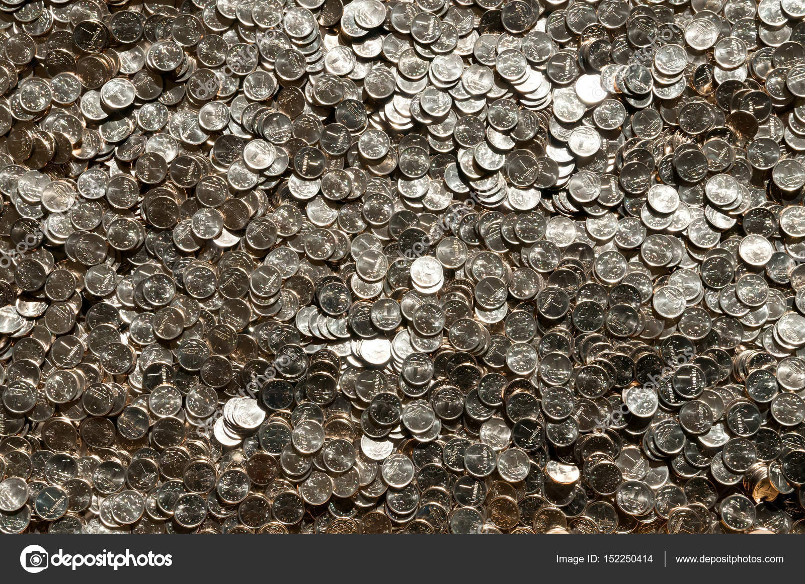 Huge Pile Of Quarters