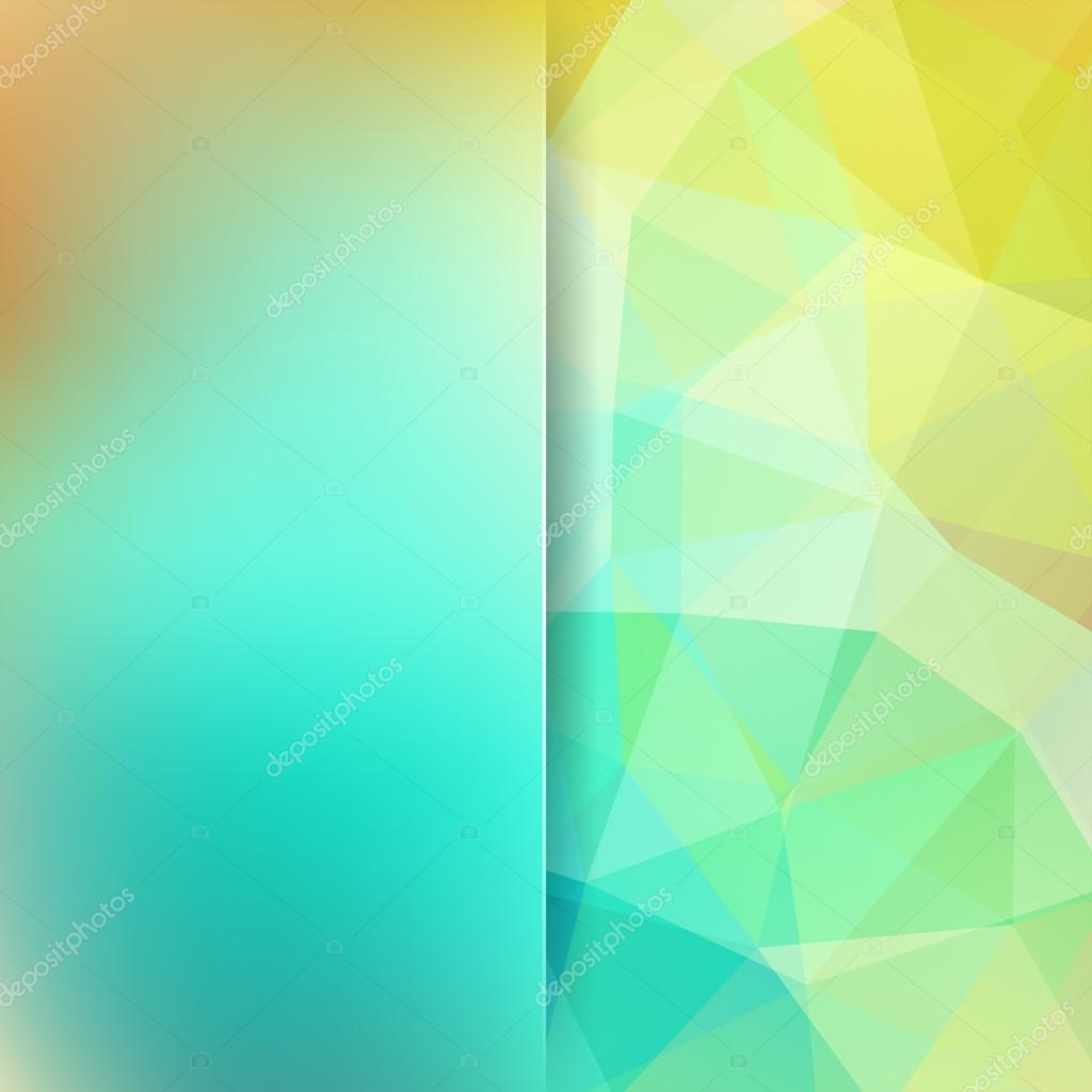 Background of geometric shapes. Blur background with glass. Light ...