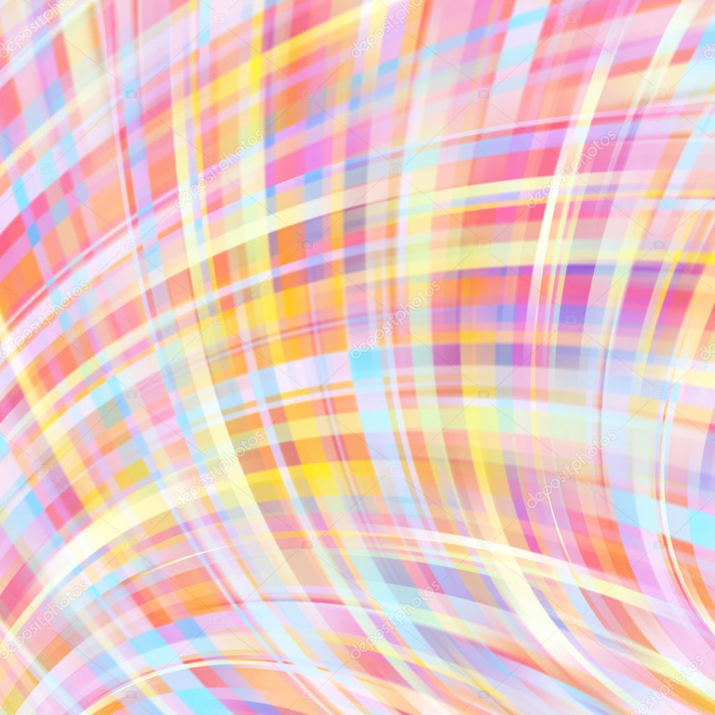 Colorful smooth light lines background. Pastel colors. Vector ...