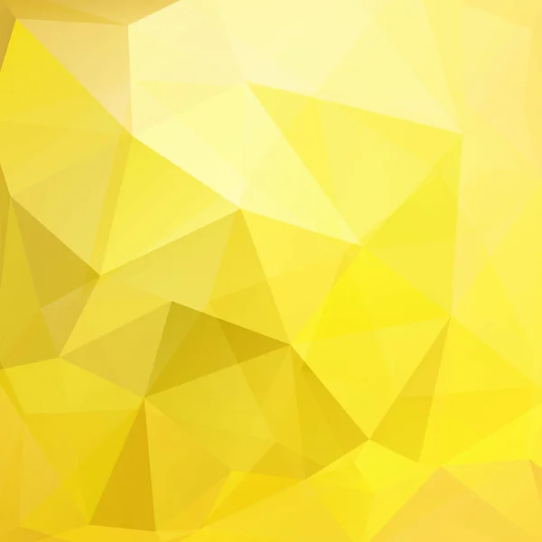 Background of geometric shapes. Yellow mosaic pattern. Vector EPS 10. Vector illustration ...