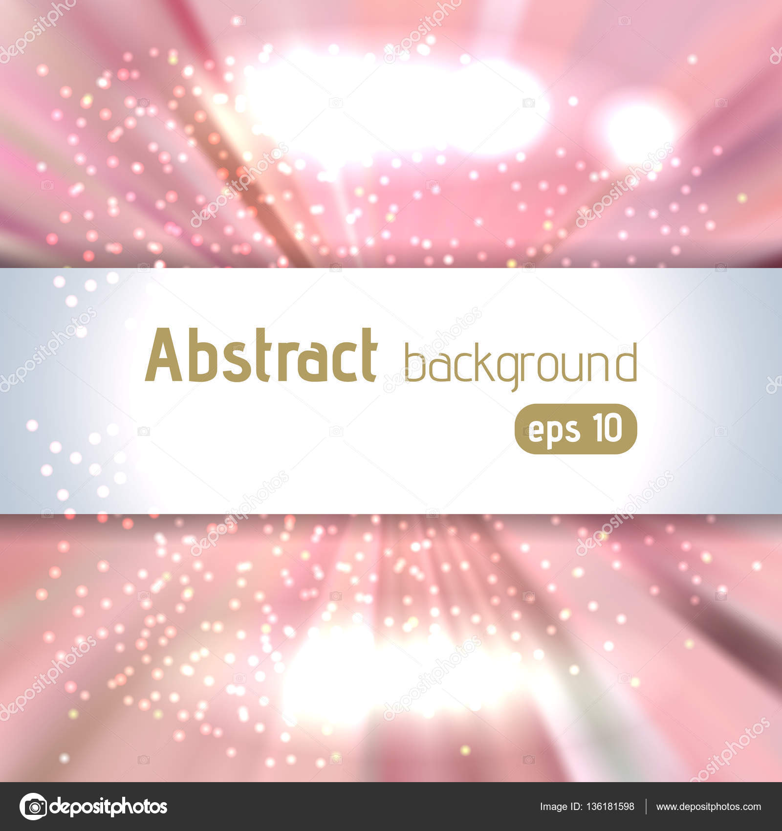 Ilustración vectorial de fondo abstracto con rayos de luz mágicos ...