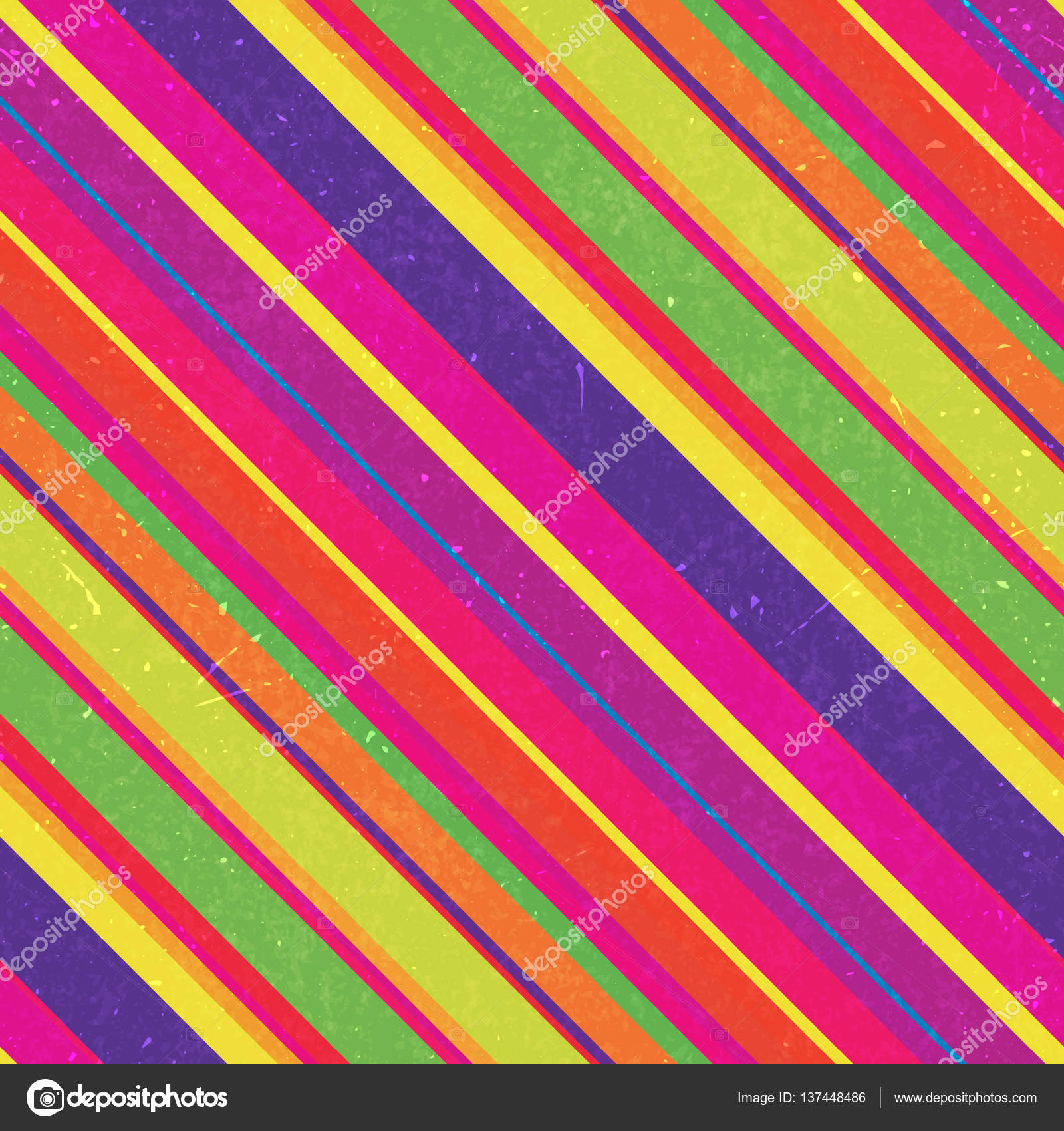 Colorful Diagonal Stripes Background