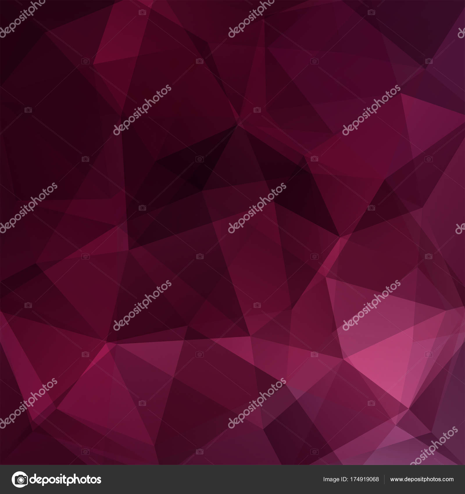 Background made of purple triangles. Square composition with geometric shapes. Eps 10 Stock ...