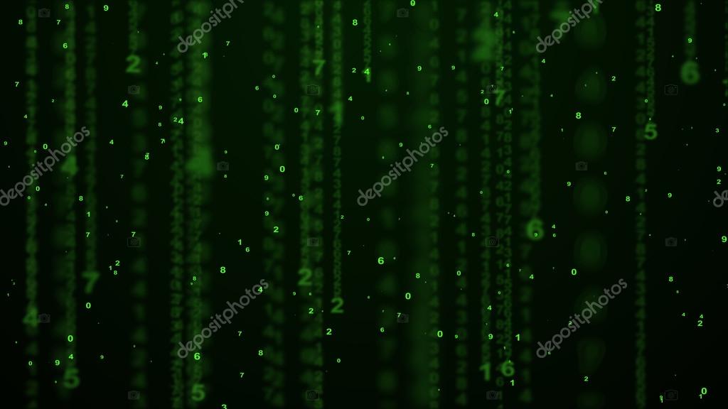 Digital numbers background Stock Photo by ©pupunkkop 127302358