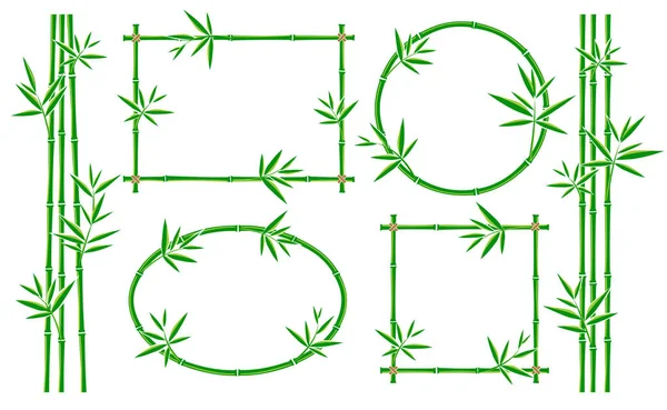 Bamboo collection set. Vector Stock Vector by ©Vasilev_Ki 136135868