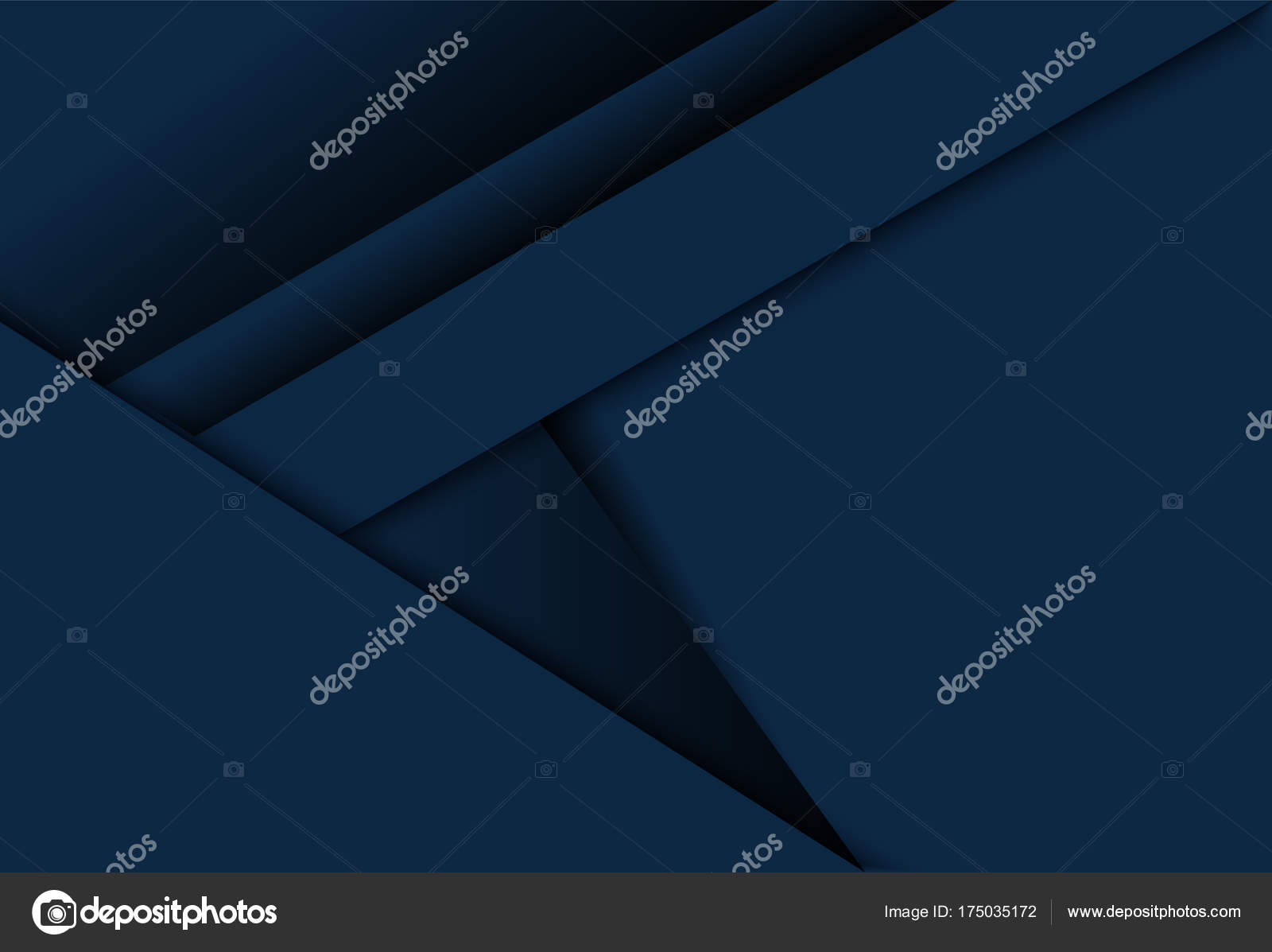 Blue gradient geometric background material design overlap layer Stock Vector by ©keath369 175035172