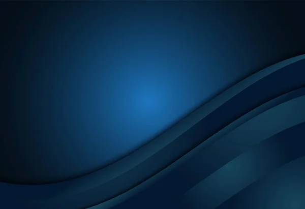 Blue gradient curve background material design overlap layer Stock Vector Image by ©keath369 ...