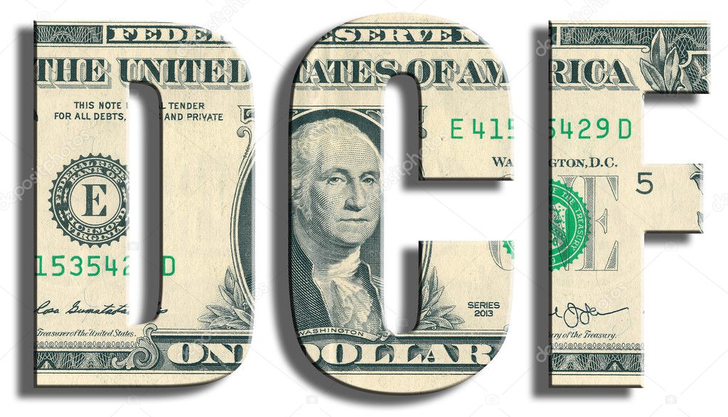 DCF - Discounted Cash Flow. — Stock Photo © Mattz90 #126052890