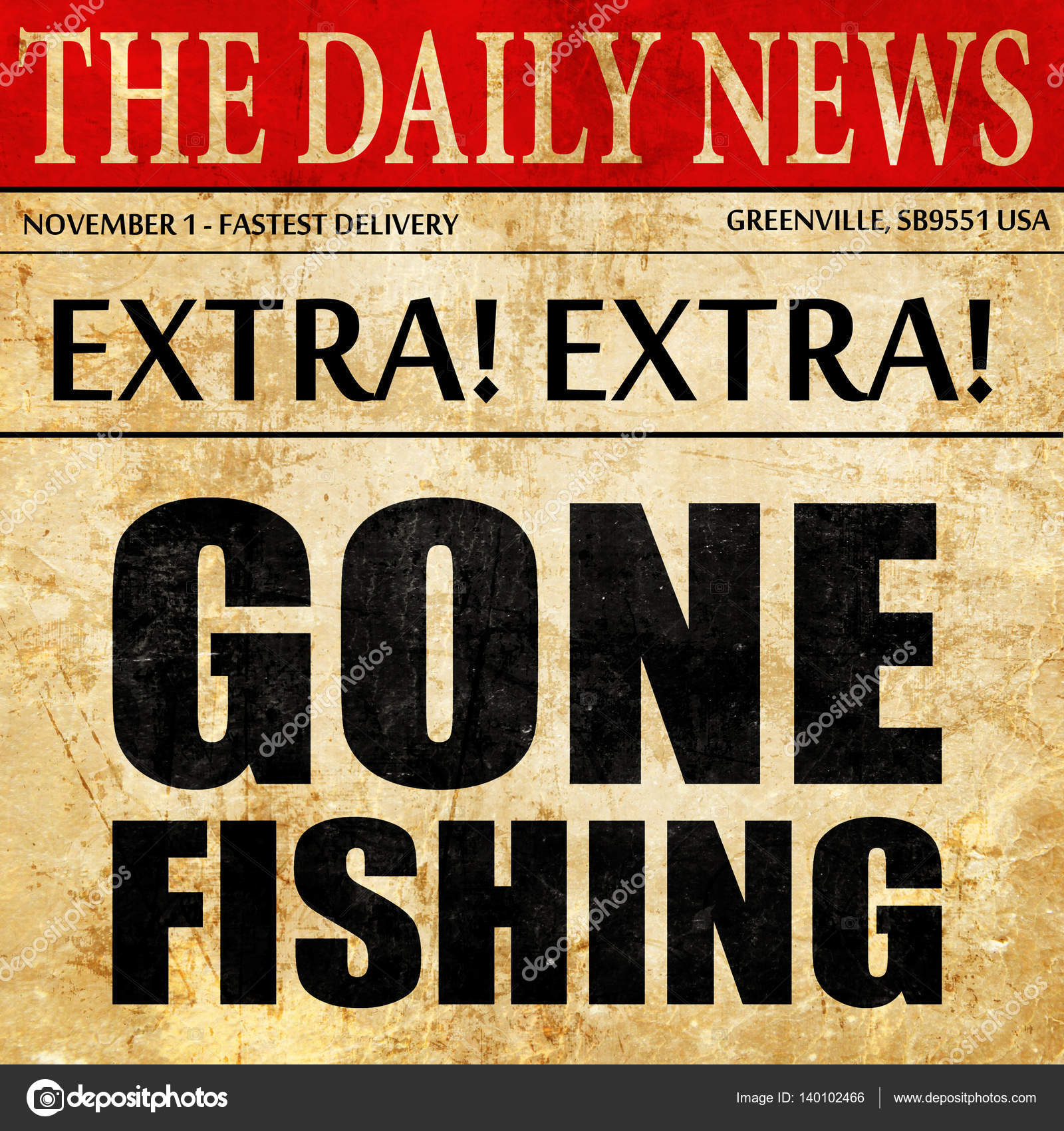 Closed Gone Fishing Sign