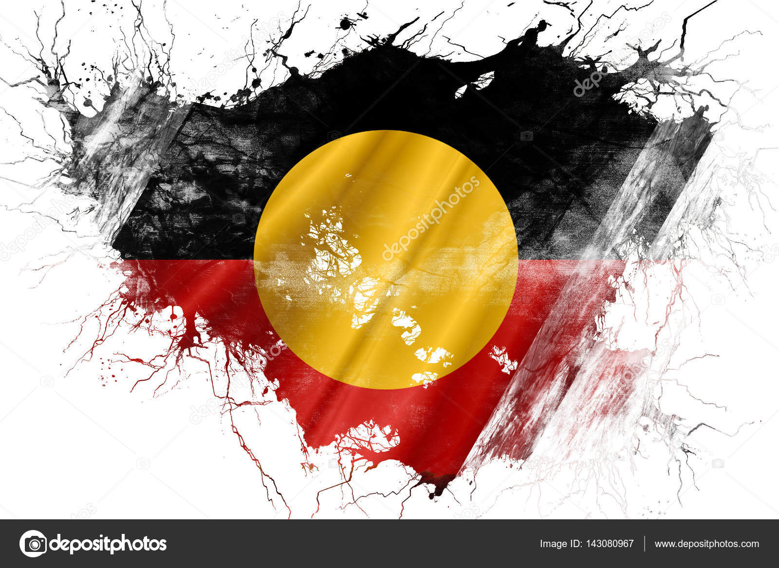 Aboriginal Flag Wallpaper