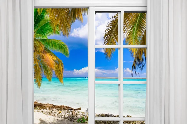 Beach window view Stock Photos, Royalty Free Beach window view Images ...
