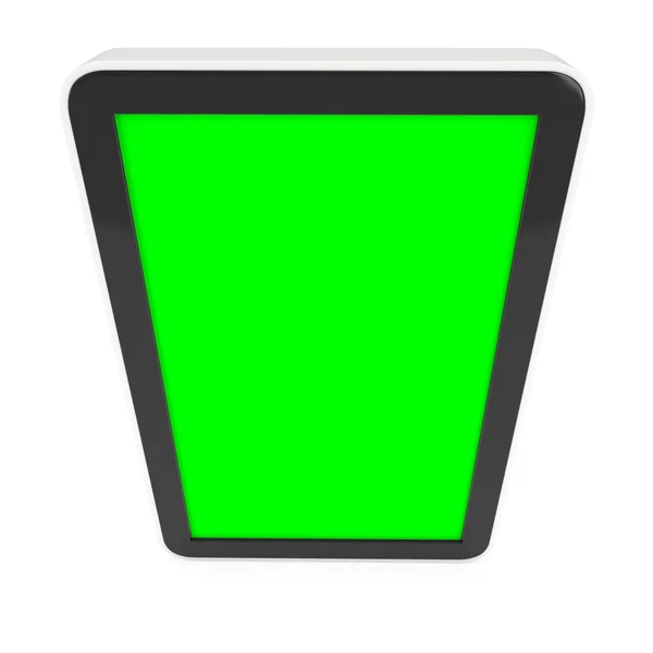 Tablet pc computer with green screen chroma key Stock Photo by ©newb1 ...