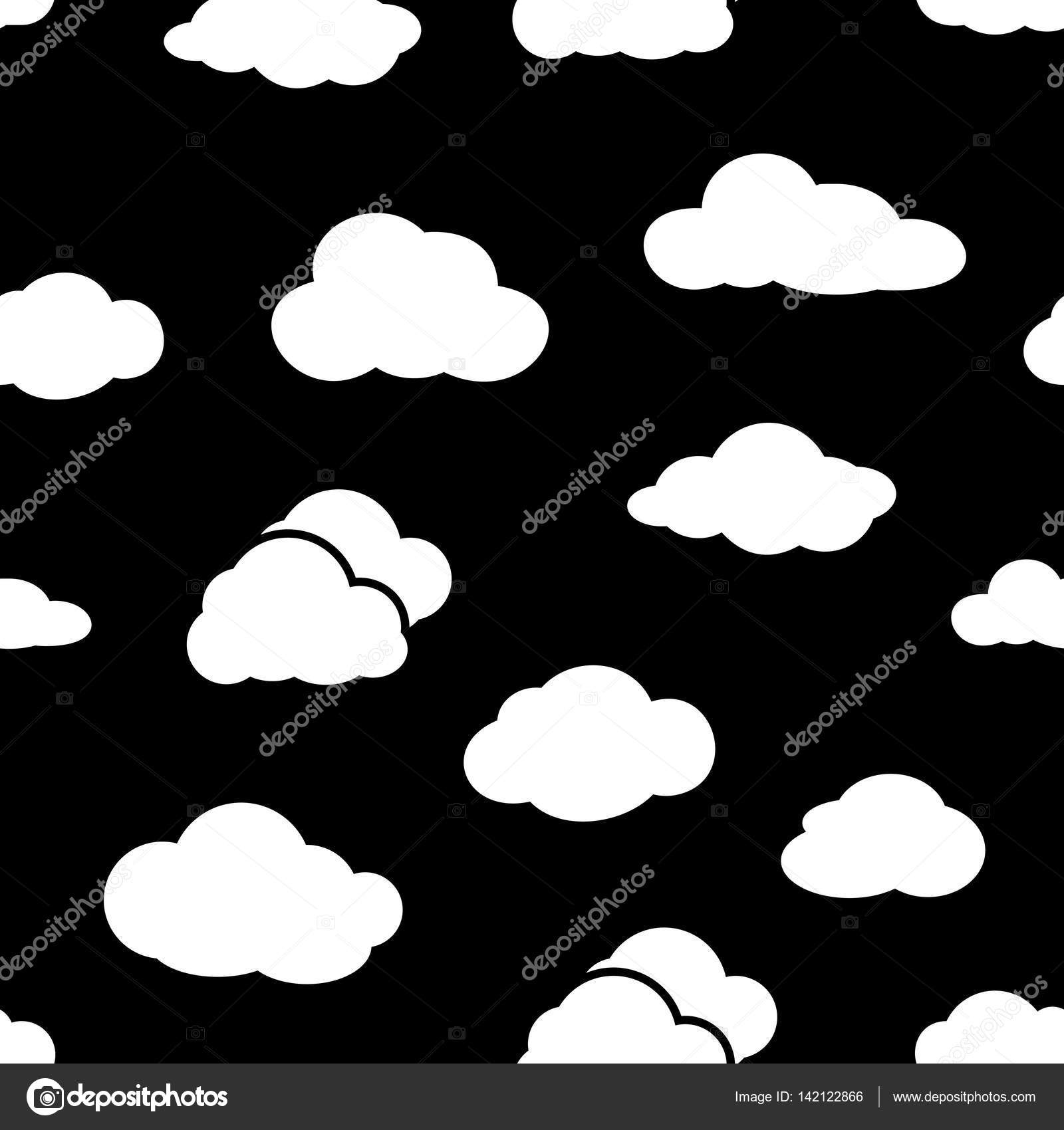 Clouds seamless pattern. Stock Vector Image by ©newb1 #142122866