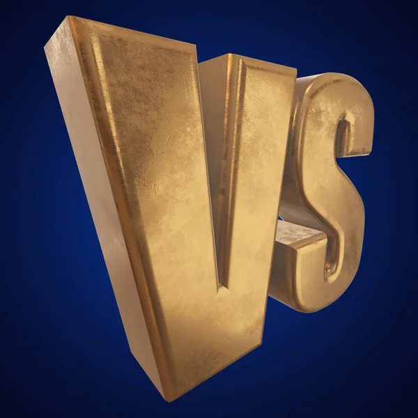 Versus Logo. VS Letters 3D - Stock Image - Everypixel