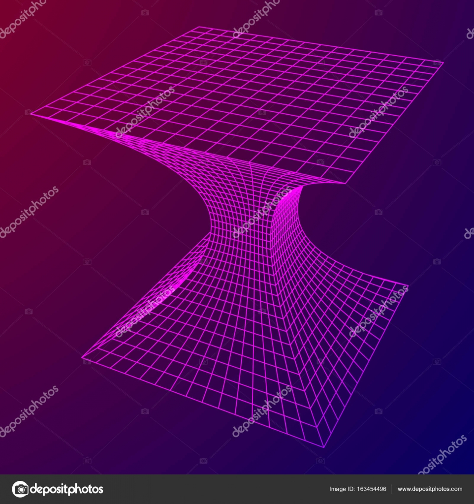 Wireframe Mesh Funnel Stock Vector Image by ©newb1 #163454496