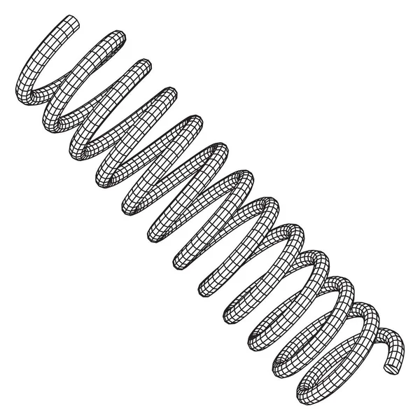 Helical spring Vector Art Stock Images | Depositphotos