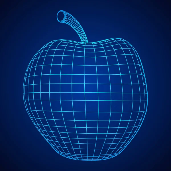 Vector Illustration Of Apple Stock Vector by ©newb1 191503968