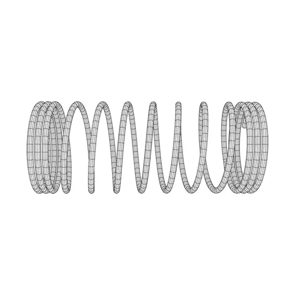 Helical spring Vector Art Stock Images | Depositphotos