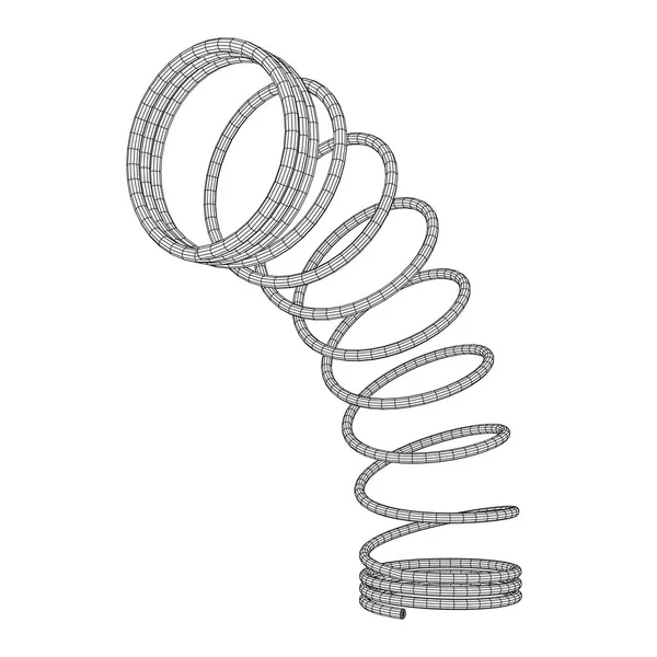 Helical spring Vector Art Stock Images | Depositphotos